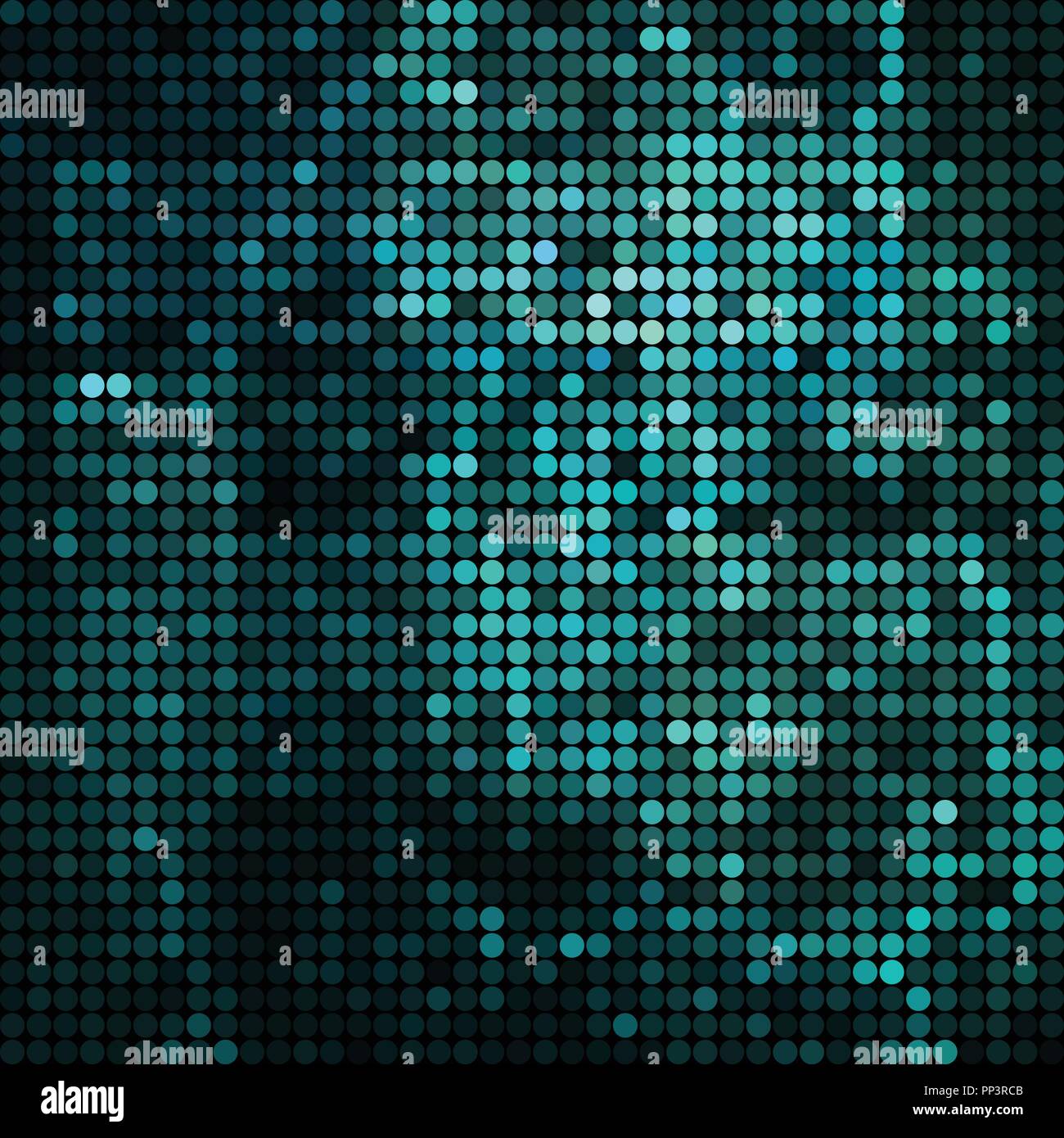 abstract vector colored round dots background - blue Stock Vector Image ...