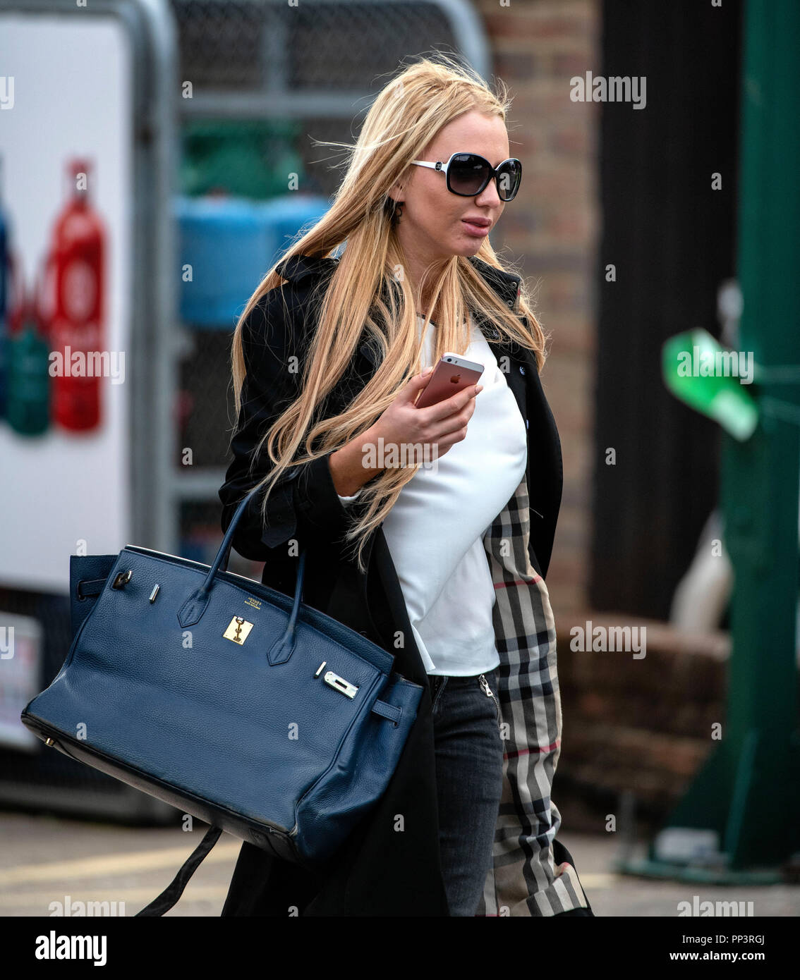 Russian model Anna Shapiro, 30, breaks cover at her Wiltshire home ...