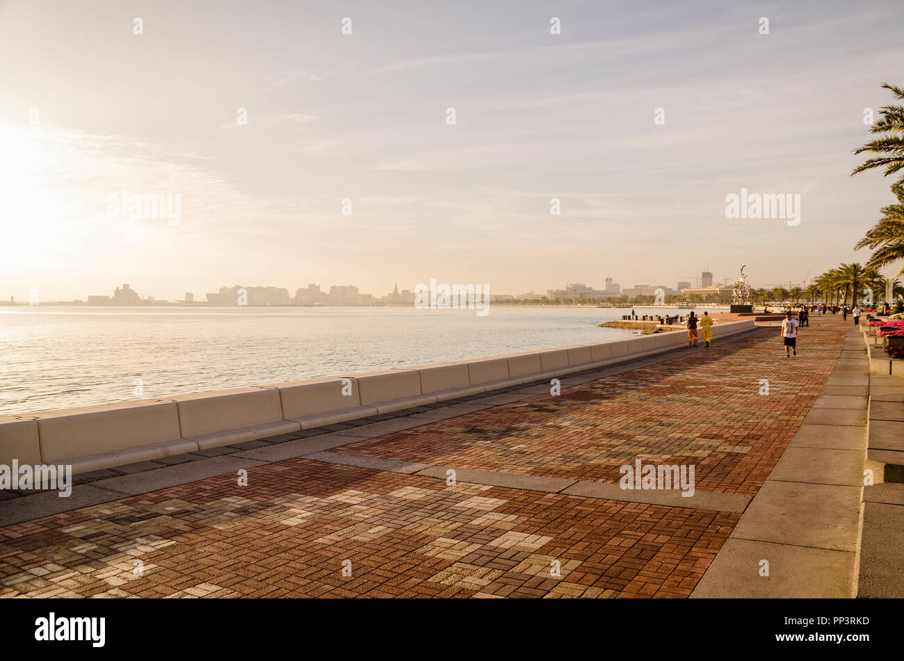 Doha corniche, Qatar, Middle East Stock Photo - Alamy