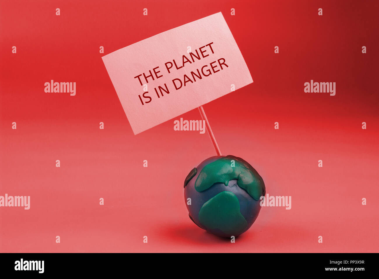 the planet earth in danger concept Stock Photo - Alamy