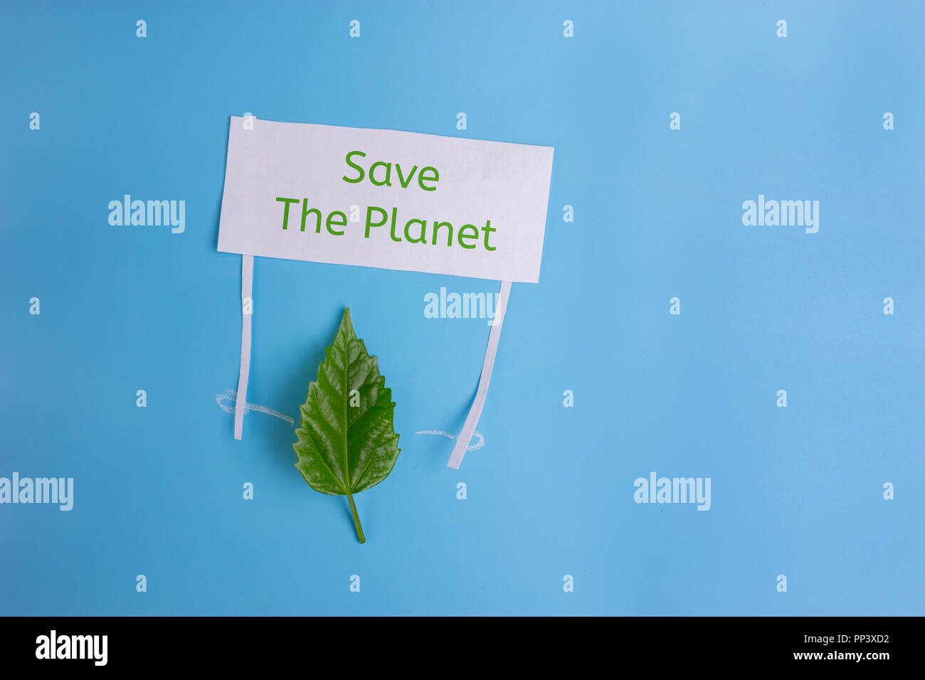 Heal the world - environment protection Stock Photo - Alamy