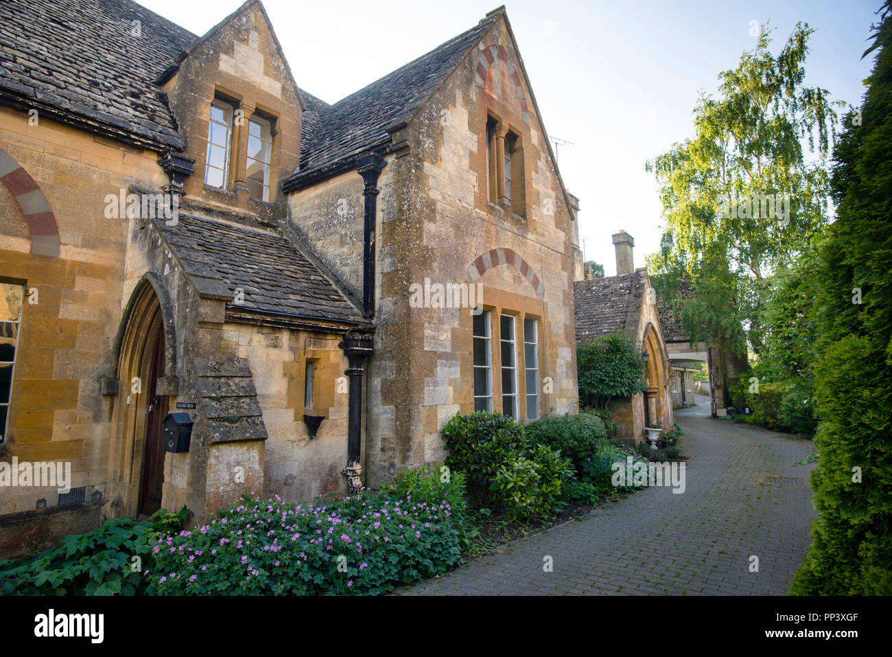 The Teachers House in Winchcombe, England Stock Photo - Alamy