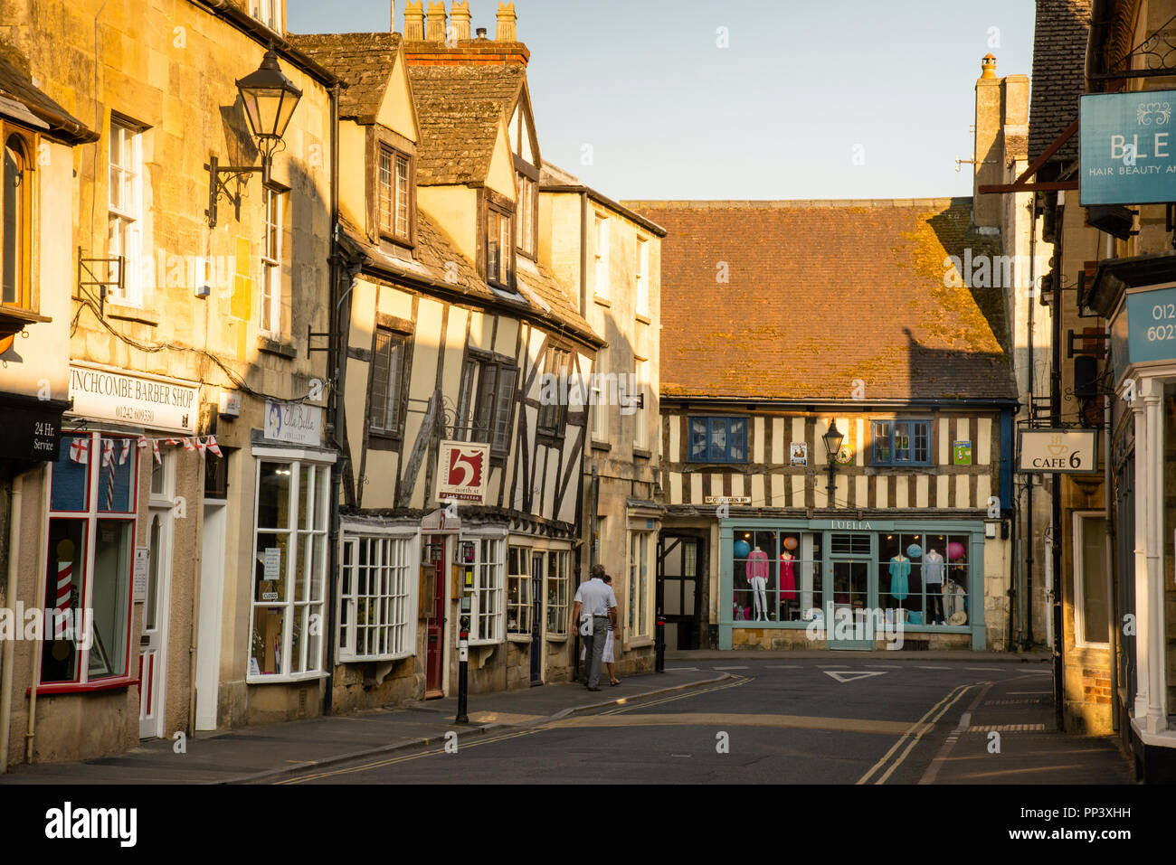 Winchcombe medieval Tudor style and Cotswold honey colored stone ...
