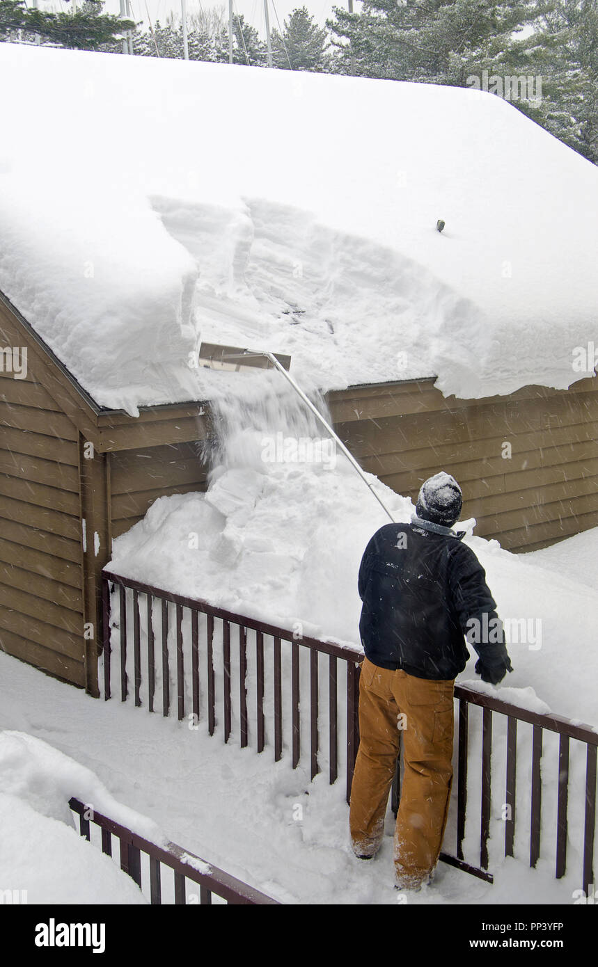 Michigan Snow Storm 44 Inches