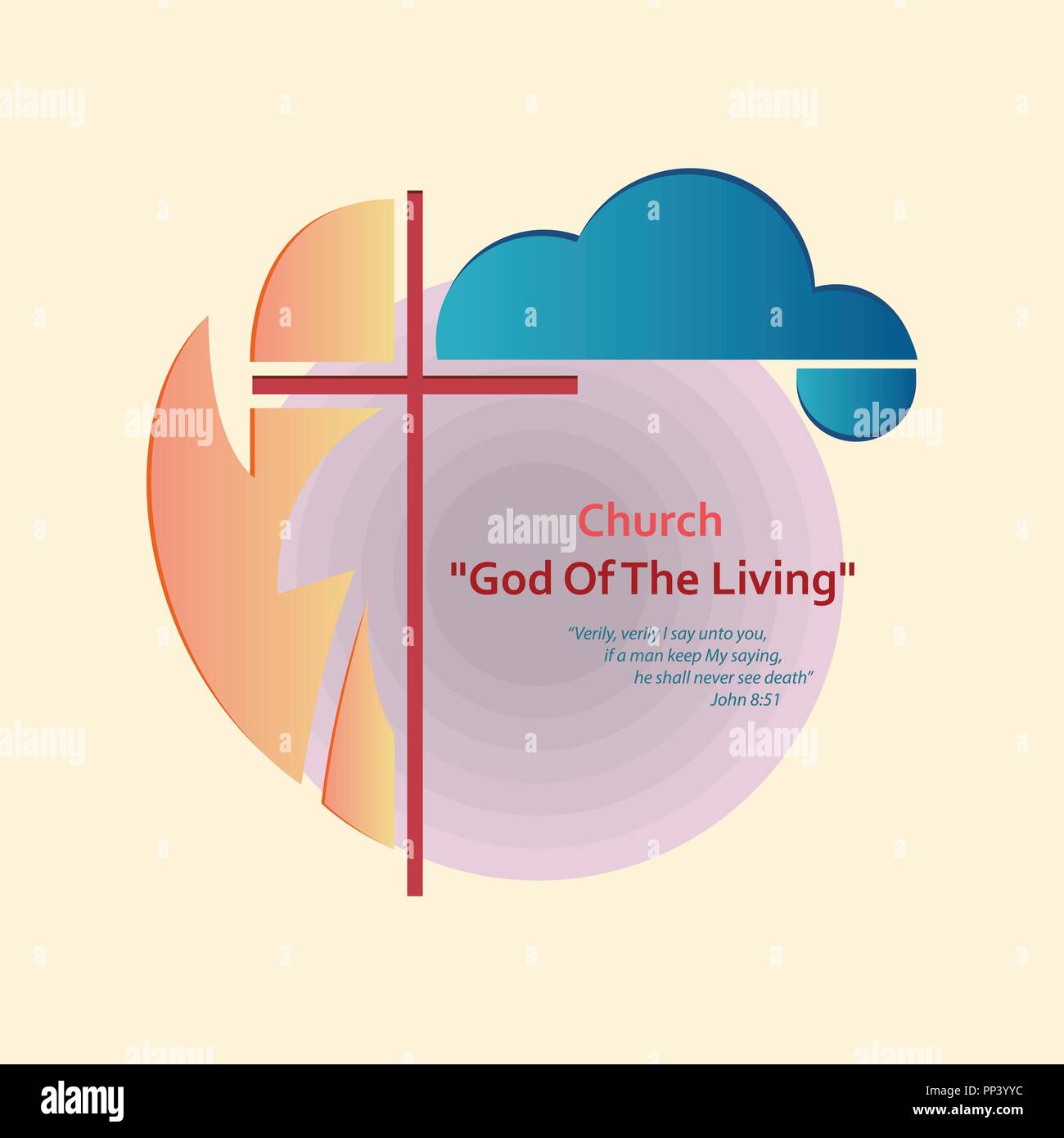 Christian sign logo hi-res stock photography and images - Alamy