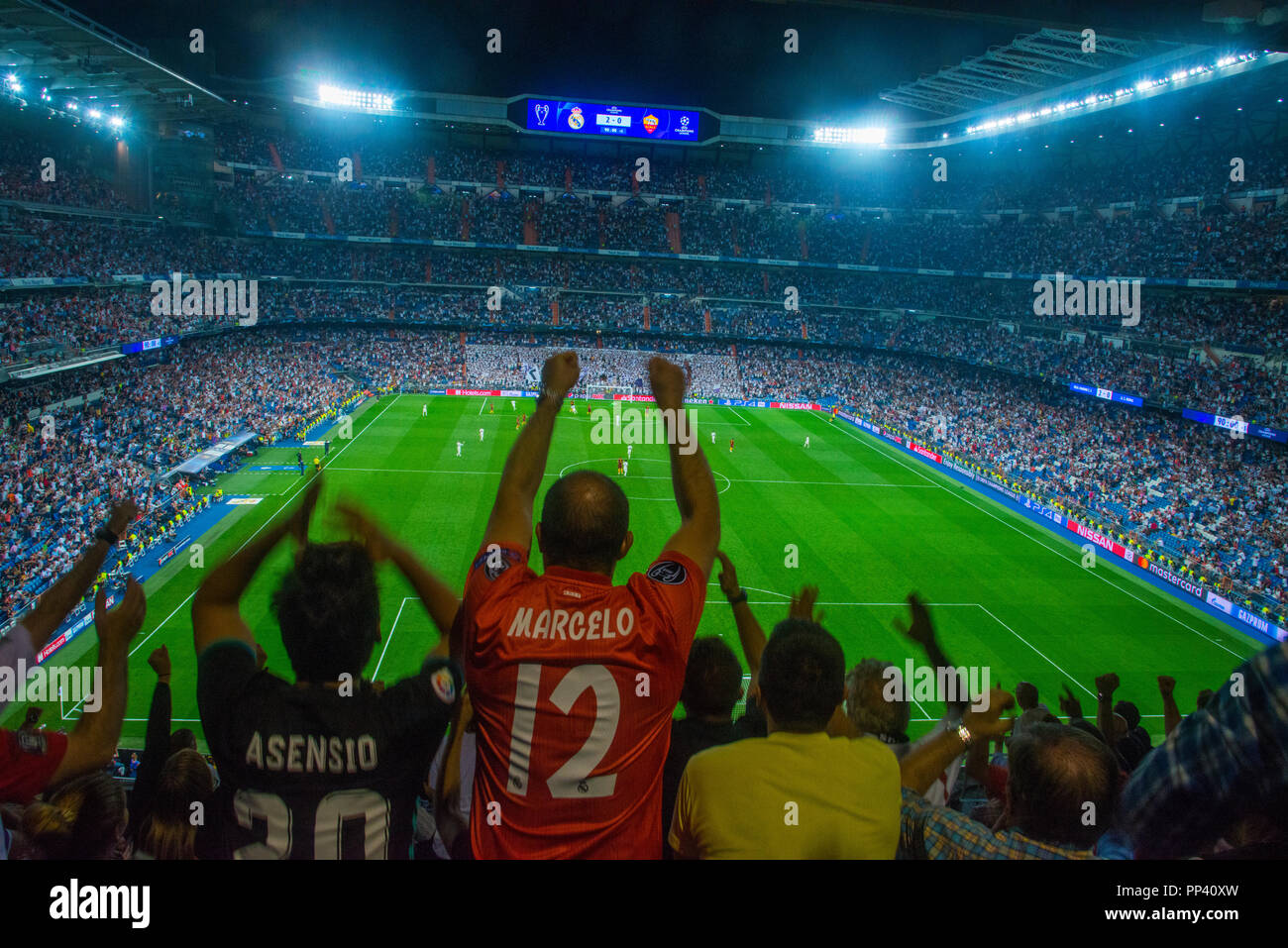 Celebrating the goal hi-res stock photography and images - Alamy