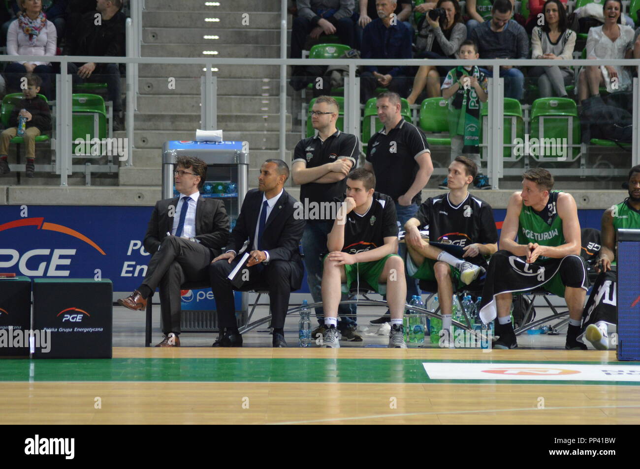 Basketball, PGE TUROW, Zgorzelec , Turow Arena Stock Photo - Alamy