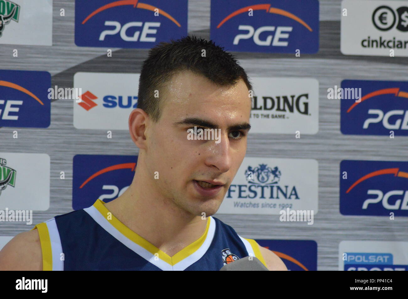 Basketball, PGE TUROW, Zgorzelec , Turow Arena Stock Photo - Alamy