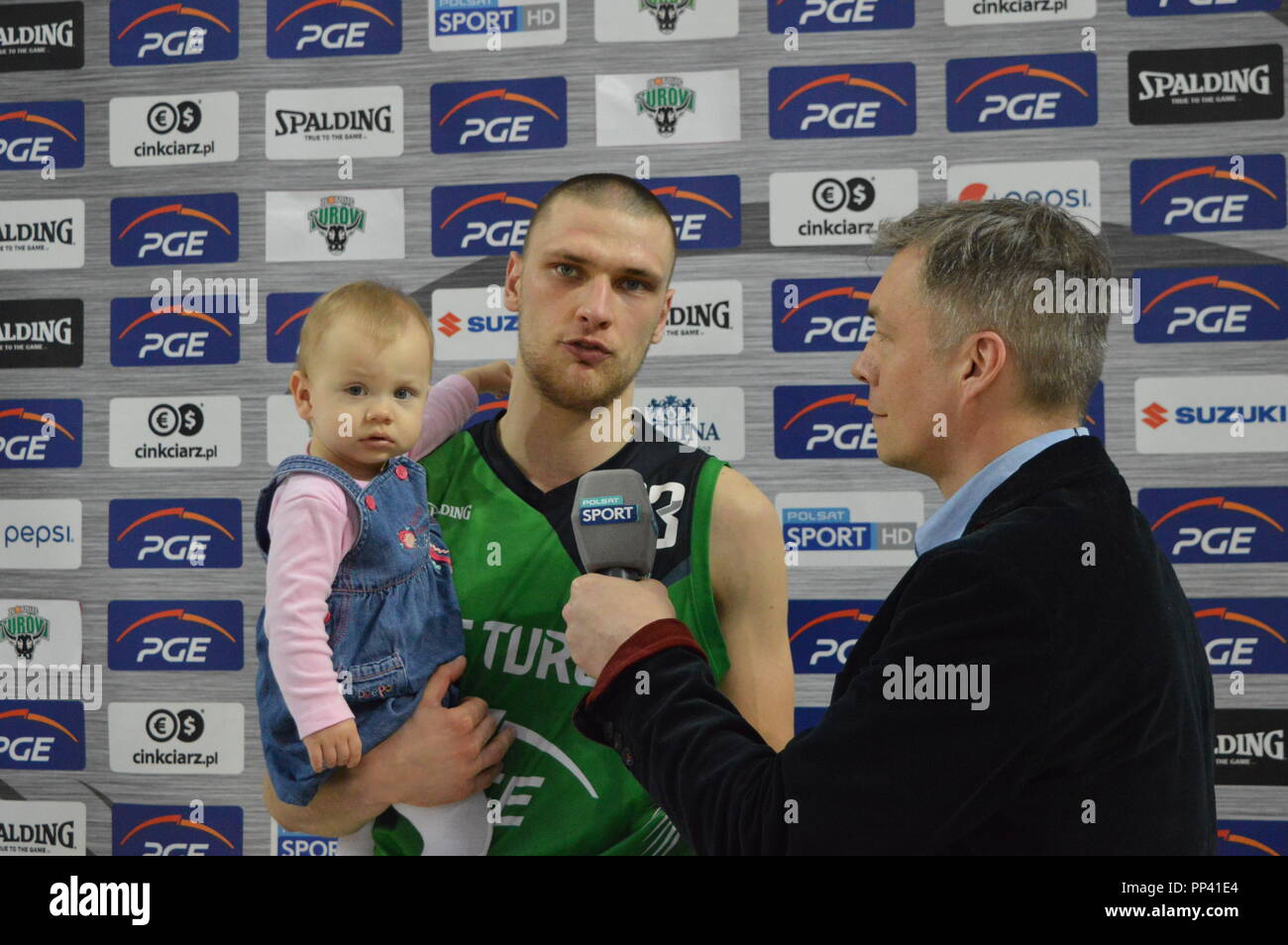 Basketball, PGE TUROW, Zgorzelec , Turow Arena Stock Photo - Alamy