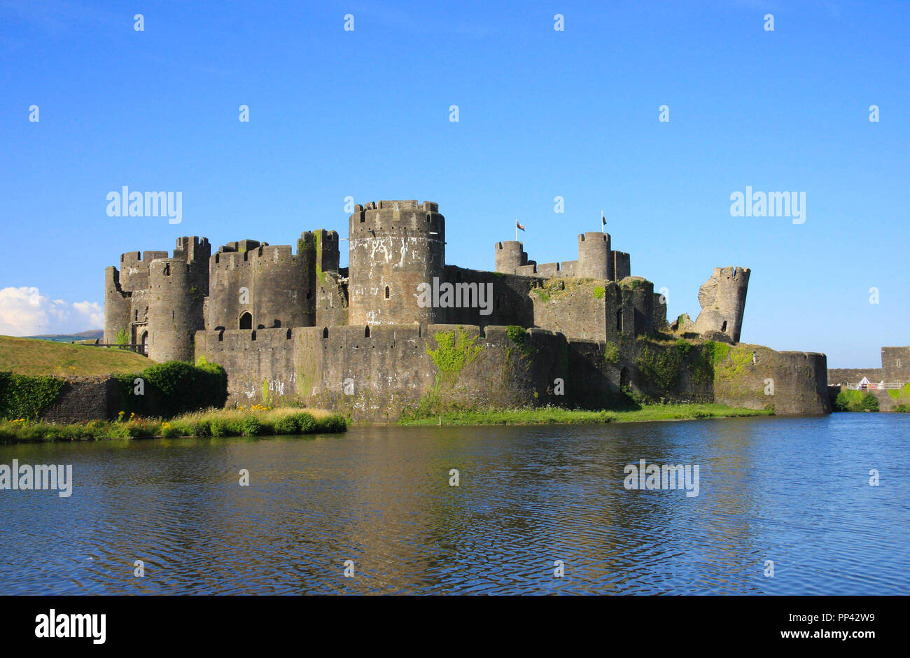 It is the largest castle in wales hi-res stock photography and images ...