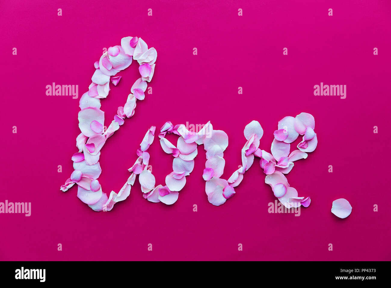 Pink word hi-res stock photography and images - Alamy