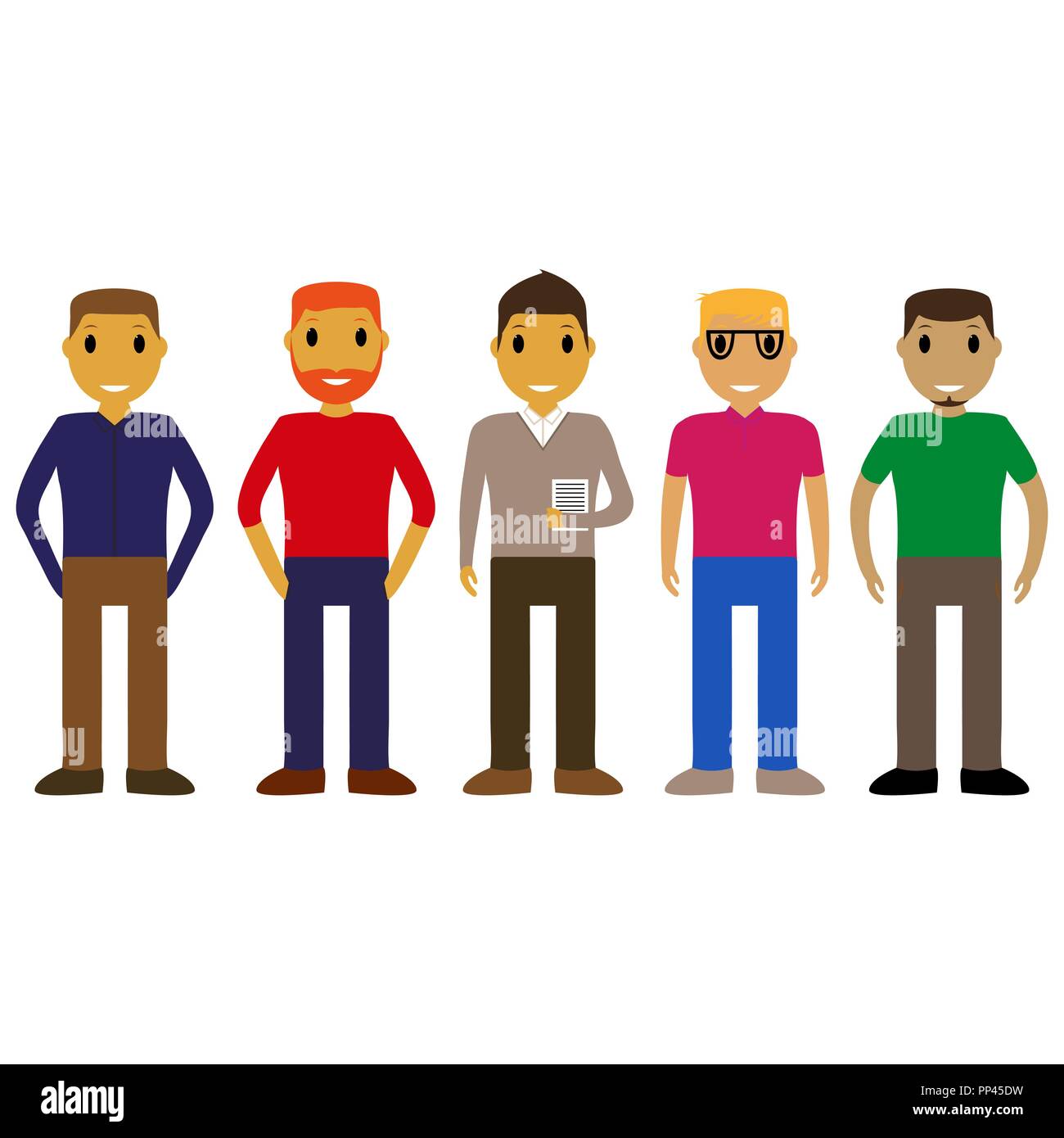 Manly cartoon hi-res stock photography and images - Alamy