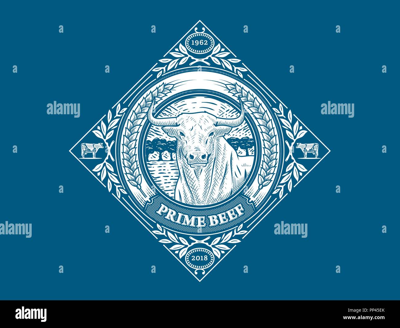 Prime cut beef Stock Vector Images - Alamy