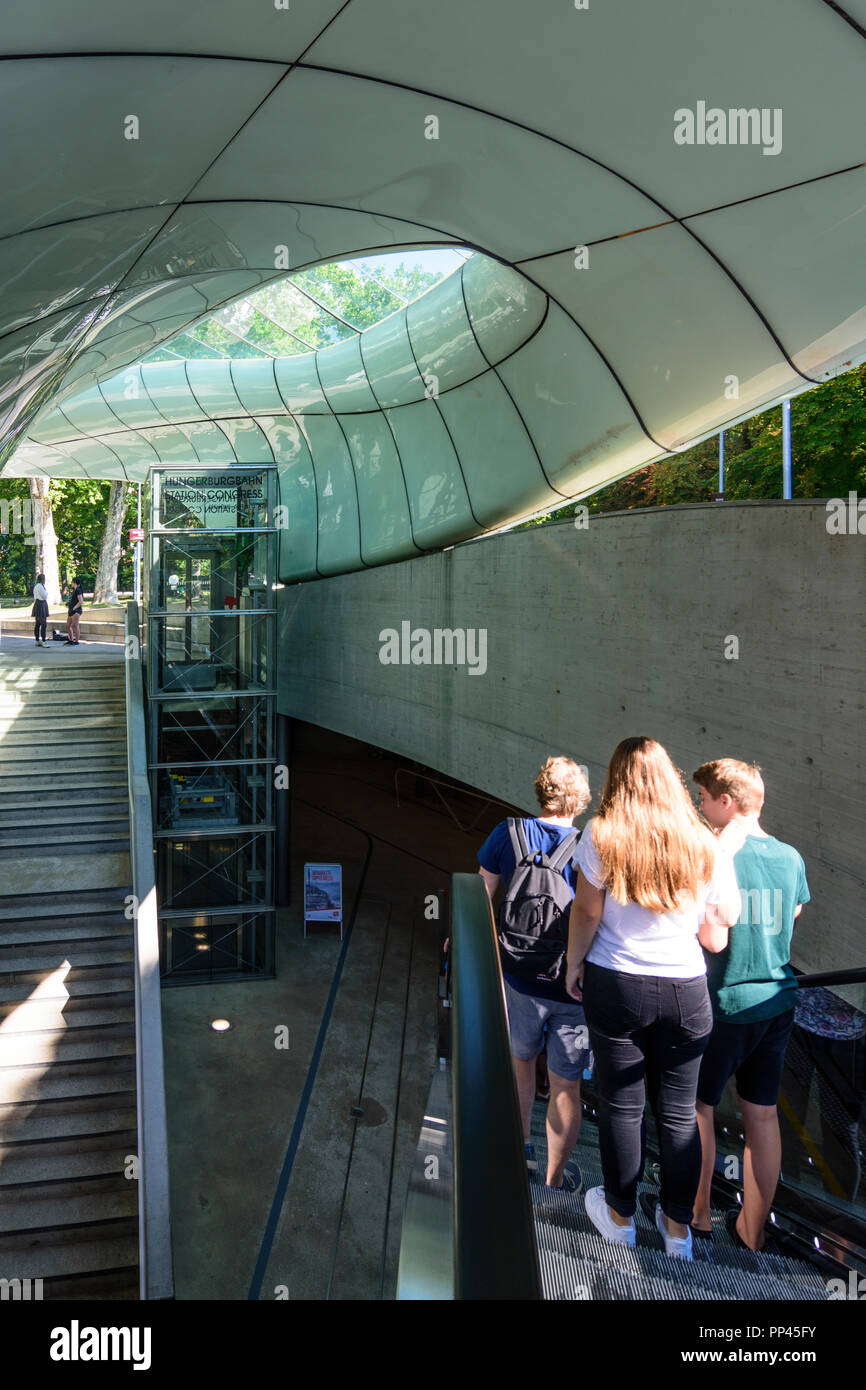 Hungerburgbahn hybrid funicular railway hi-res stock photography and ...