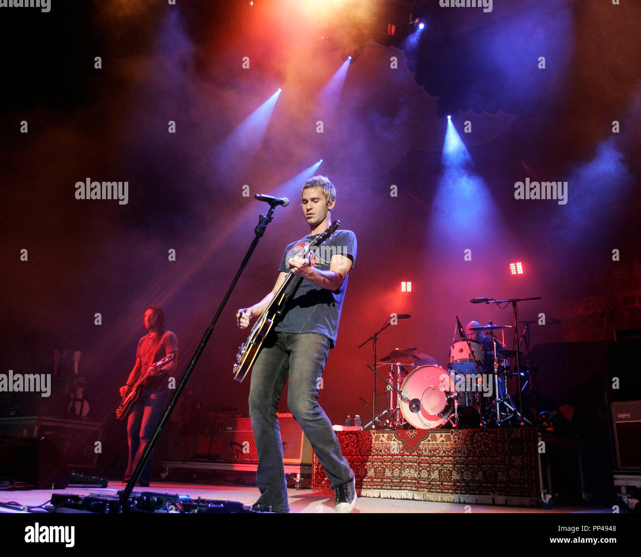 Jason Wade with Lifehouse performs in concert at the Sound Advice ...