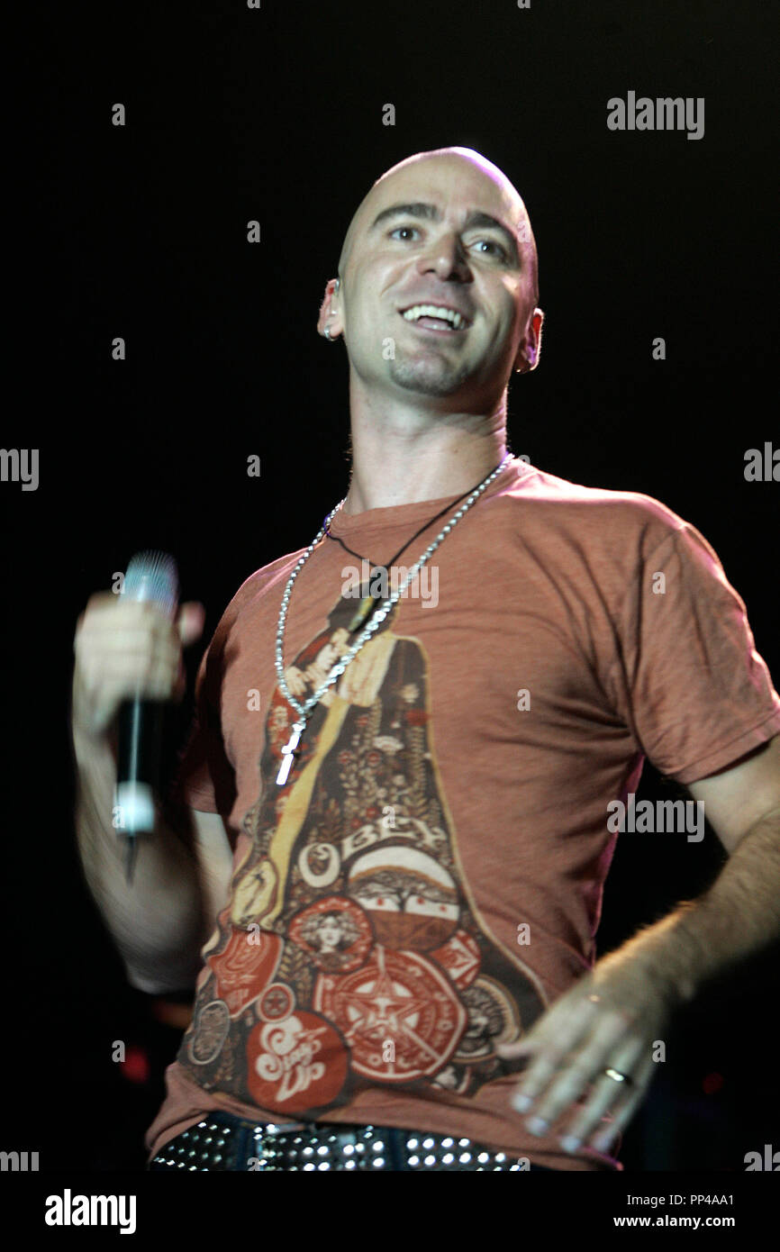 Ed Kowalczyk with Live performs in concert at the Mizner Park ...