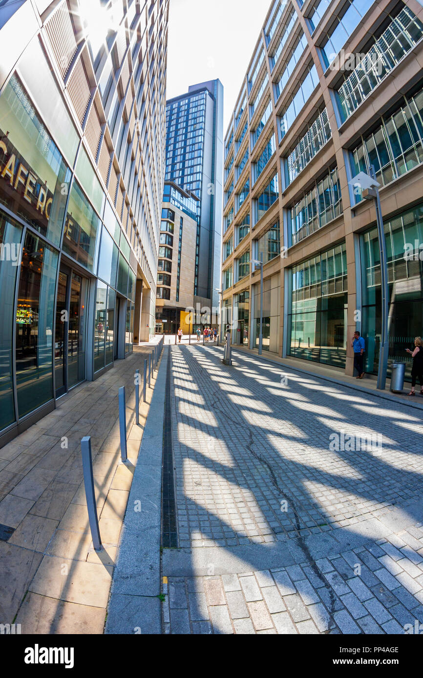 St Paul's Place and Cafe Rouge, Sheffield Stock Photo - Alamy