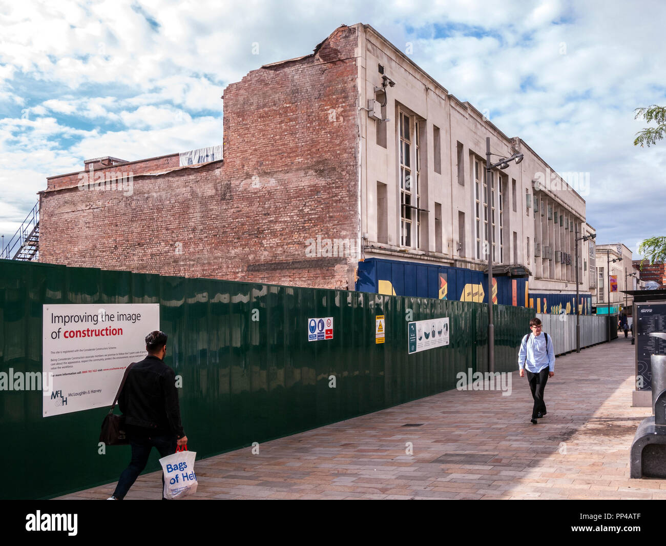 Redevelopment, The Moor, Sheffield Stock Photo - Alamy