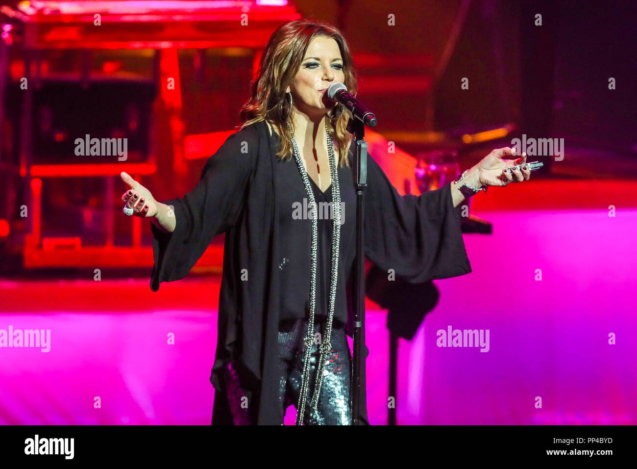 Music Artist MARTINA MCBRIDE performs in Durham, North Carolina as part ...