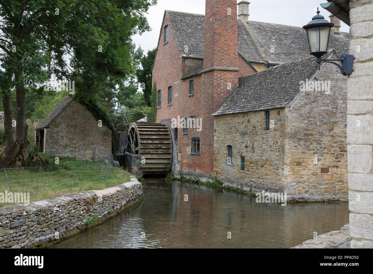 Water Mill; Lower Slaughter Museum, Cotswolds; England; UK Stock Photo ...