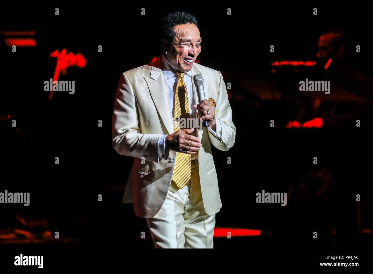 SMOKEY ROBINSON performs in concert in North Carolina. William "Smokey ...