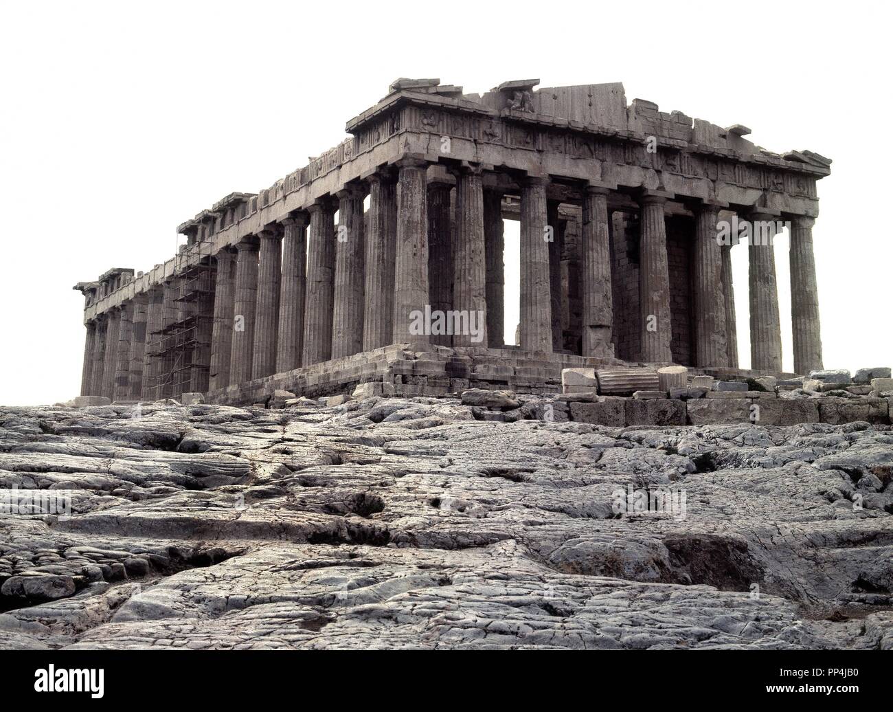 EL PARTENON - TEMPLO DORICO CONSTRUIDO EN LA ACROPOLIS DE ATENAS Y ...