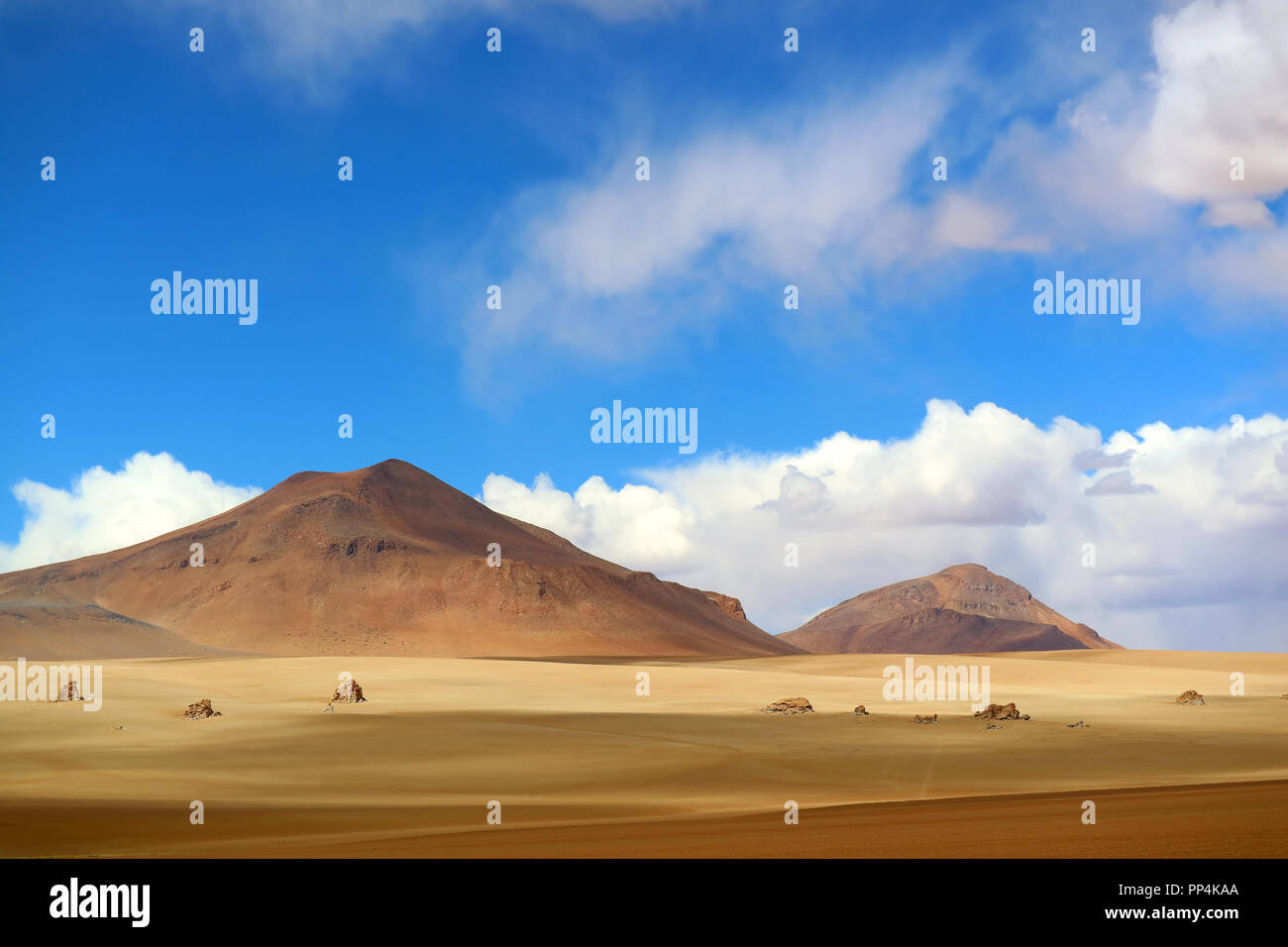 Stunning Landscape of the Salvador Dali Desert in Eduardo Avaroa Andean ...