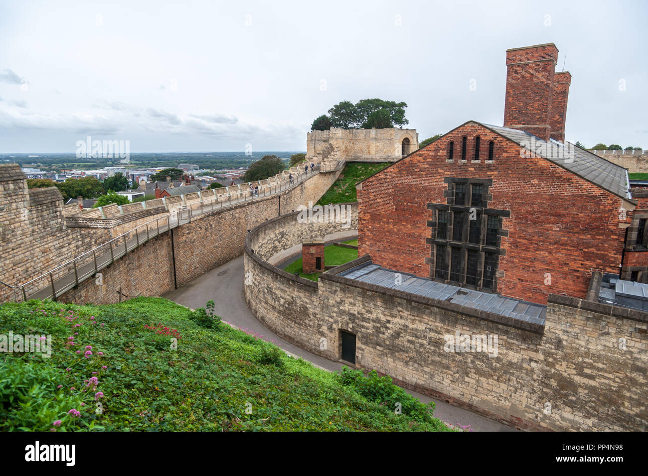 lincoln castle prison uk Stock Photo - Alamy