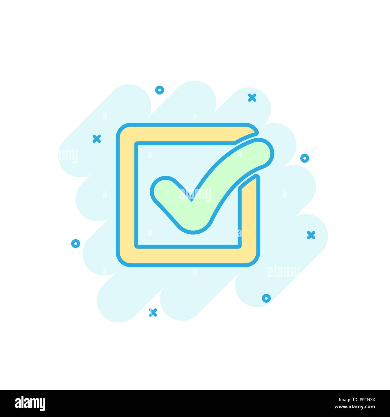 Cute Check Mark Clipart