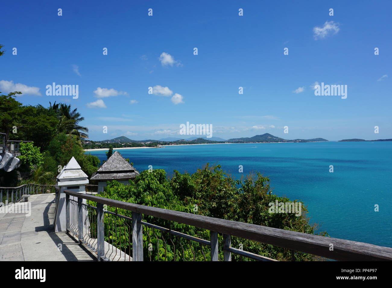 Beautiful beach panorama Stock Photo - Alamy