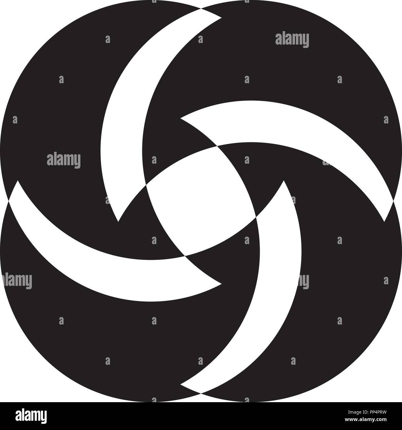 Abstract Arabesque Fan Spinder Design black on transparent background ...