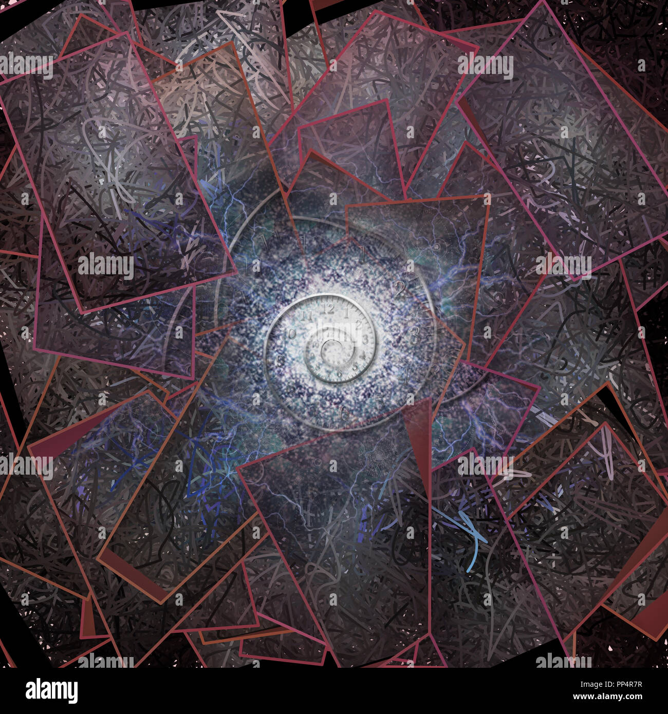Quantum spiral hi-res stock photography and images - Alamy