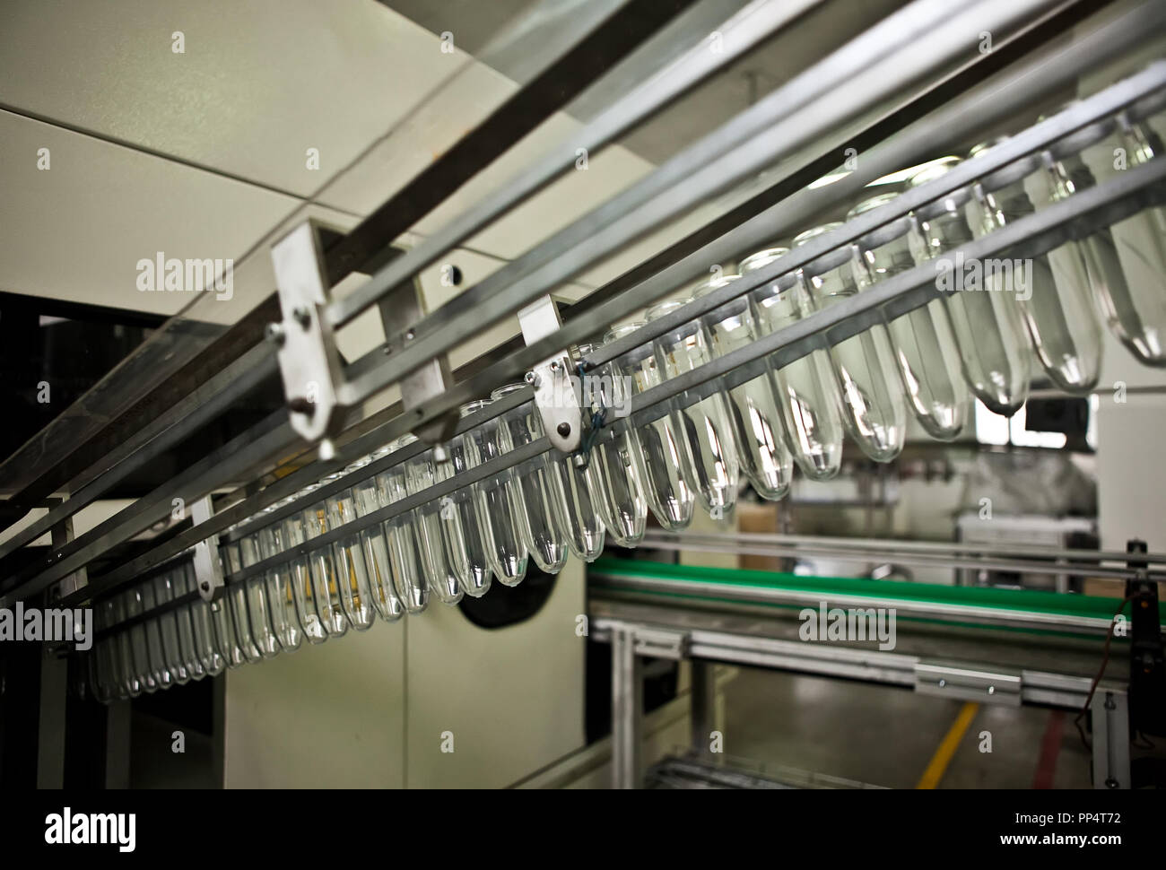 Production of the bottles plastic The Technological line on production ...