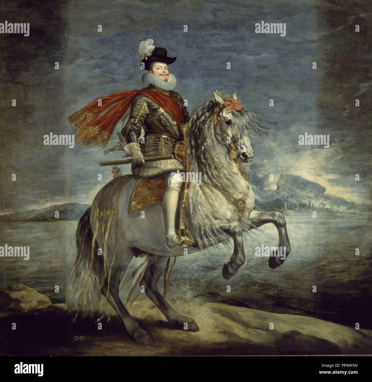 'Equestrian Portrait of Philip III', 1634-1635, Oil on canvas, 300 x ...