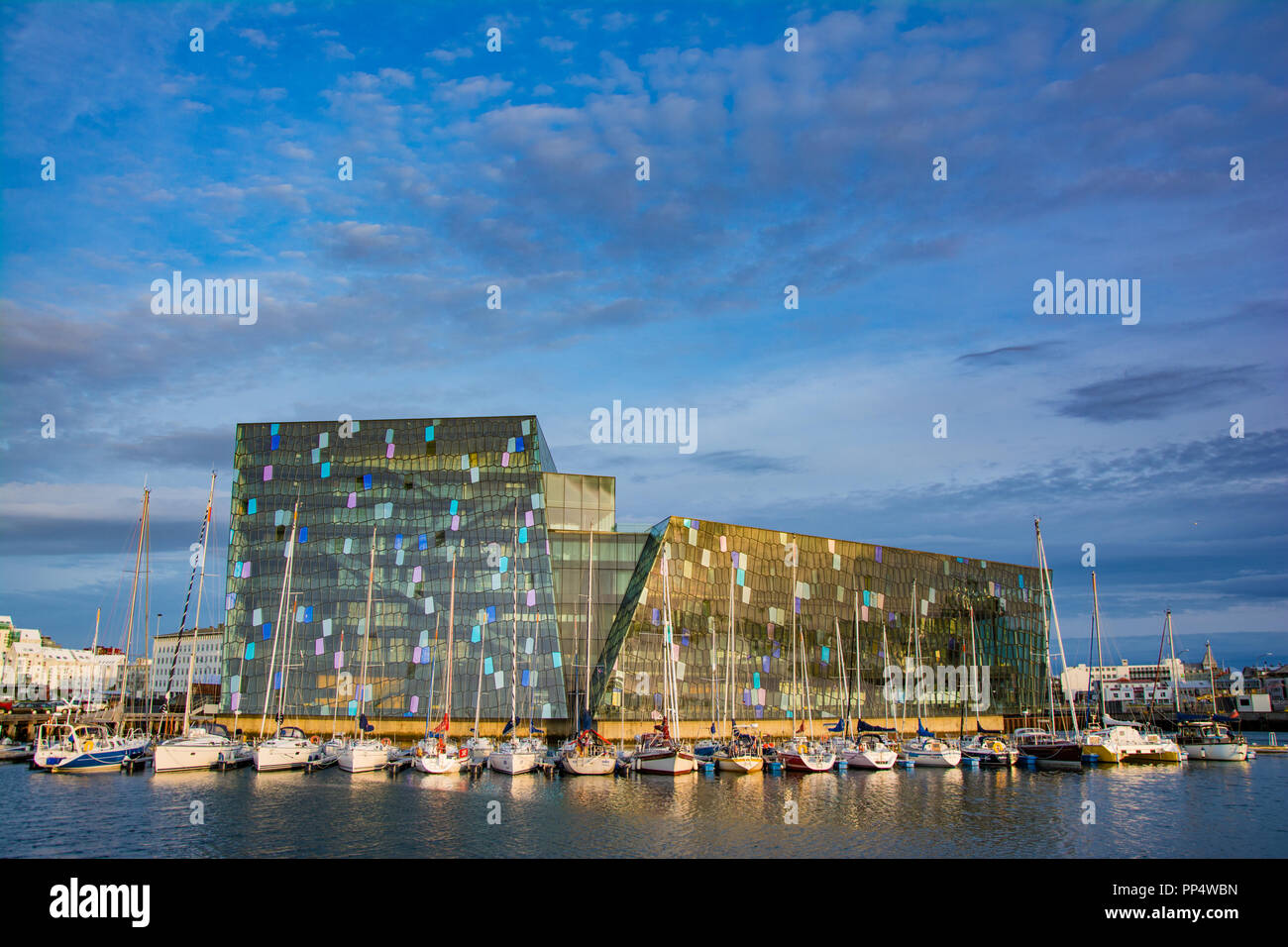 Harpa, Opera house and theatre in Reykjavik Stock Photo - Alamy