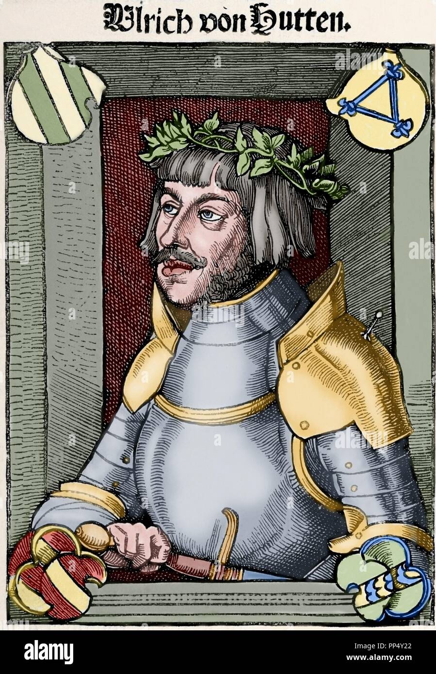Portrait von ulrich von hutten hi-res stock photography and images - Alamy