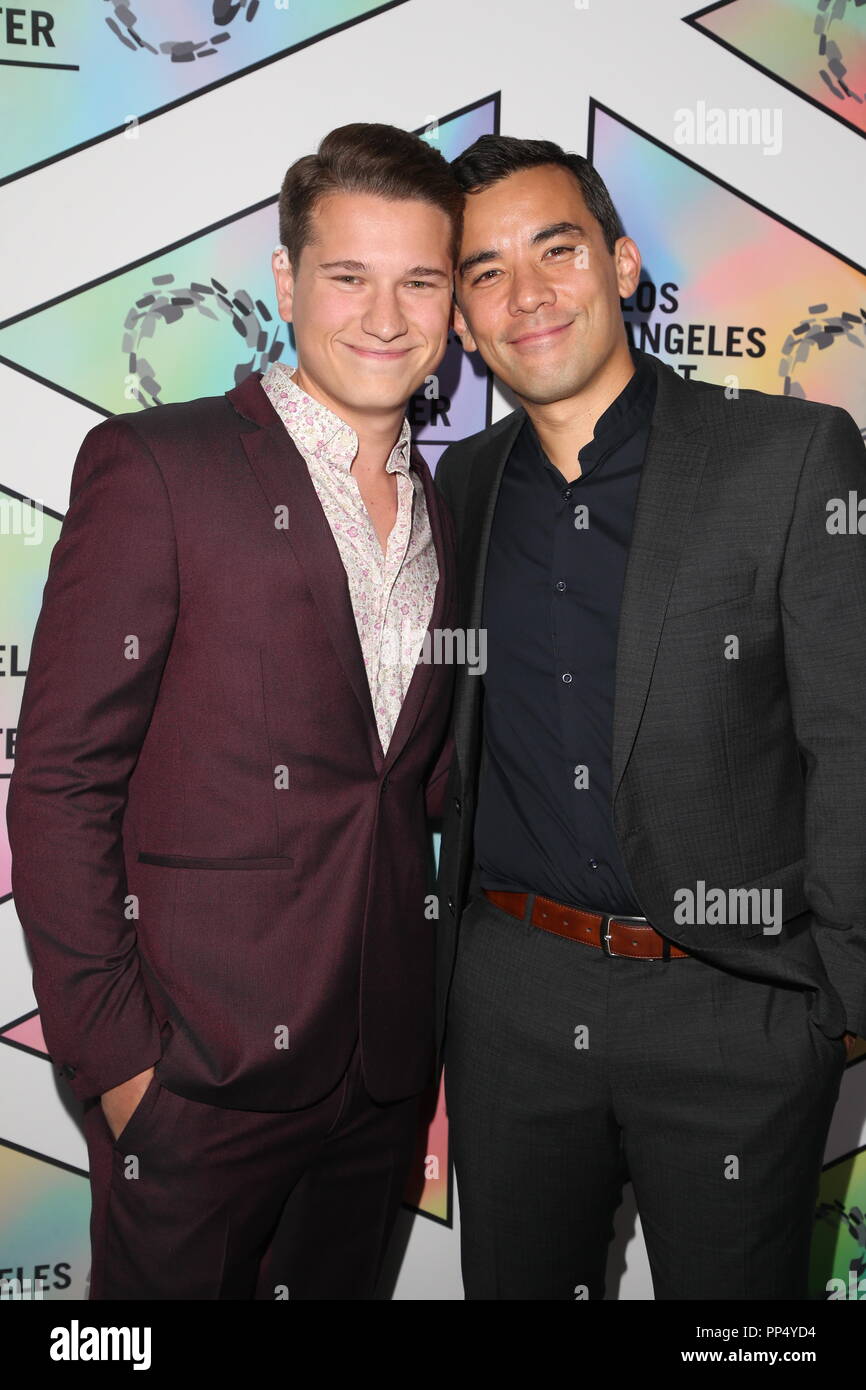 BEVERLY HILLS, CA - SEPTEMBER 22: Conrad Ricamora, Guest, at the Los ...