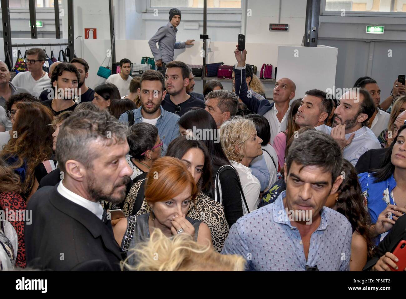 Milan, Italy. 23rd Sep, 2018. Milan. Belen and Cecilia Rodriguez at the ...