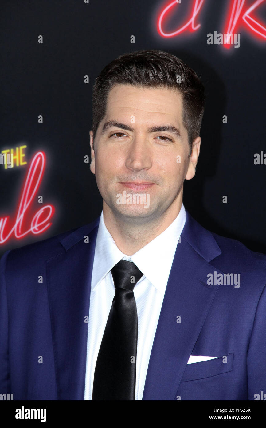 California, USA. 22nd Sept 2018. Drew Goddard (Director) at the world ...