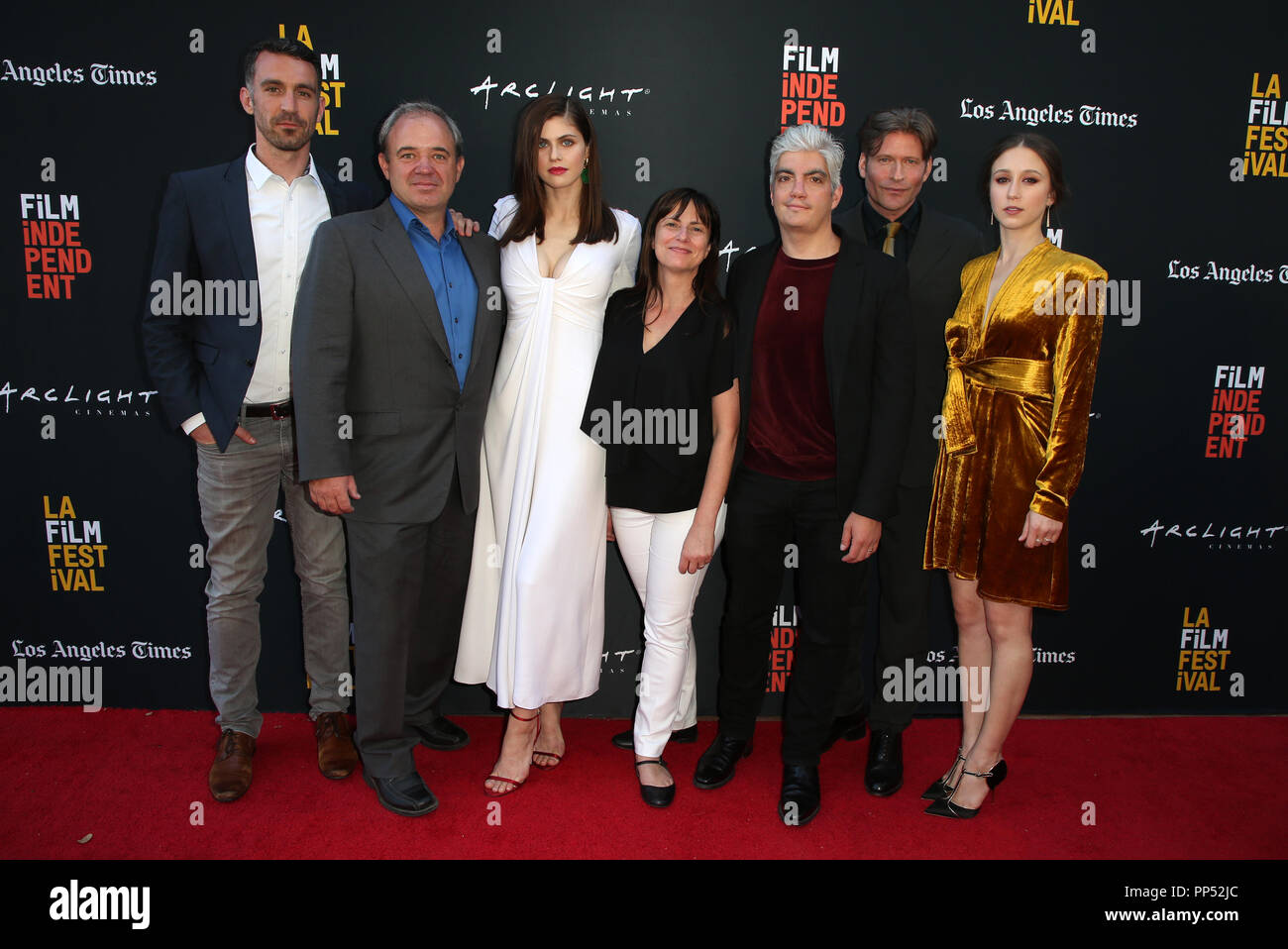 California, USA. 22nd Sep, 2018. Matt Stevens, Robert Mitas, Alexandra ...