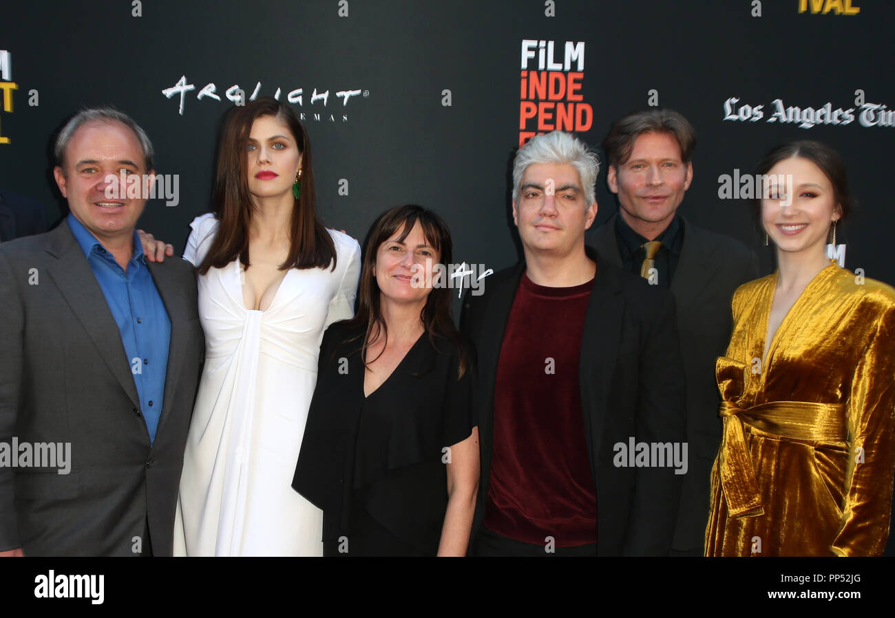 California, USA. 22nd Sep, 2018. Matt Stevens, Robert Mitas, Alexandra ...