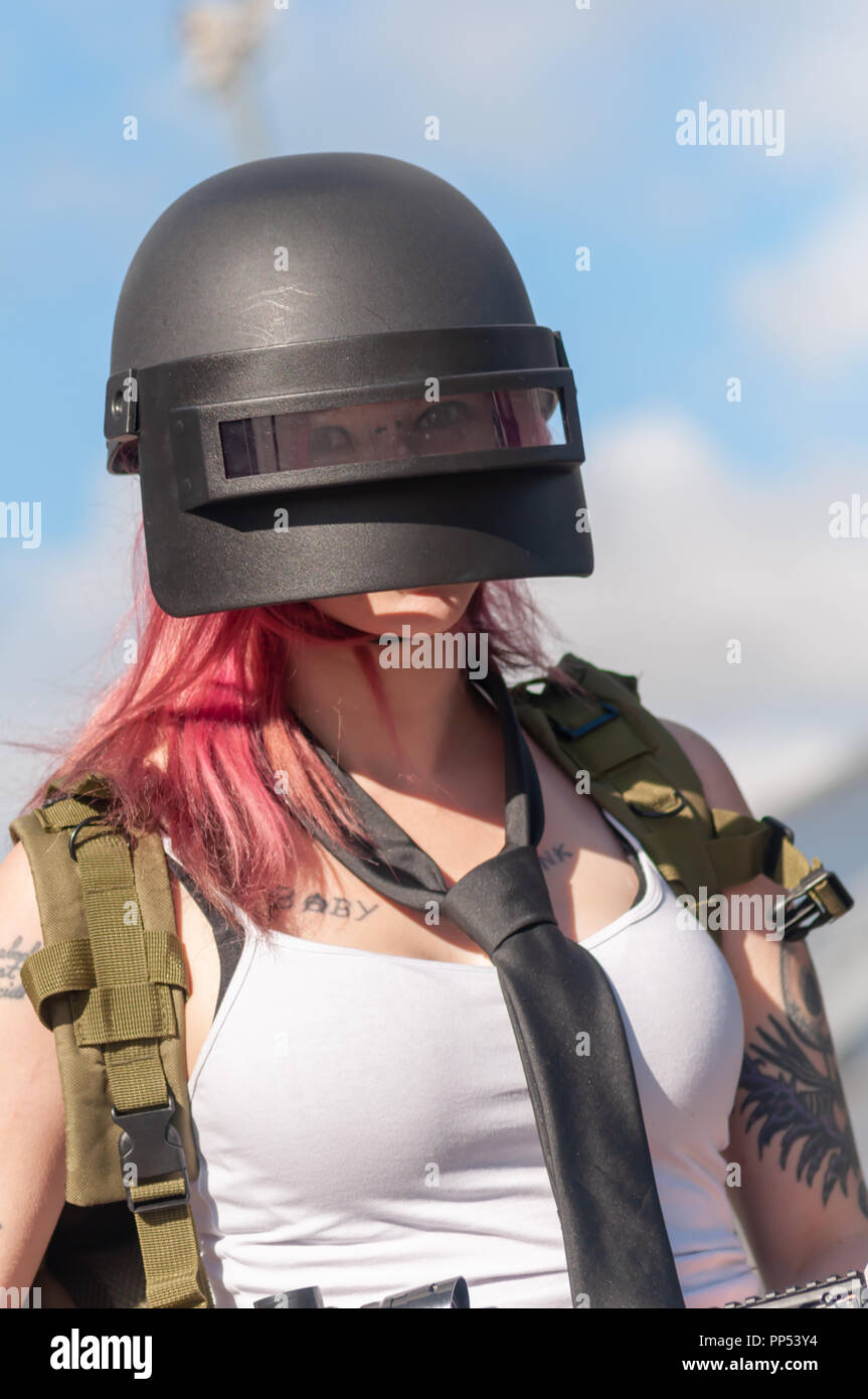 Woman as a hero animation hi-res stock photography and images - Alamy