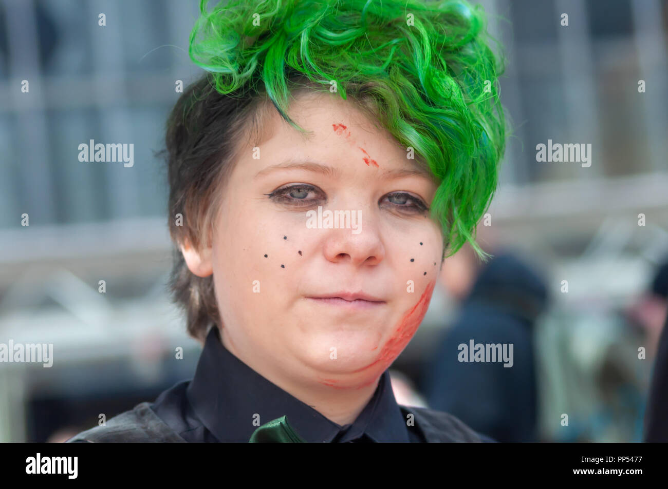 Woman As A Hero Animation High Resolution Stock Photography and Images ...