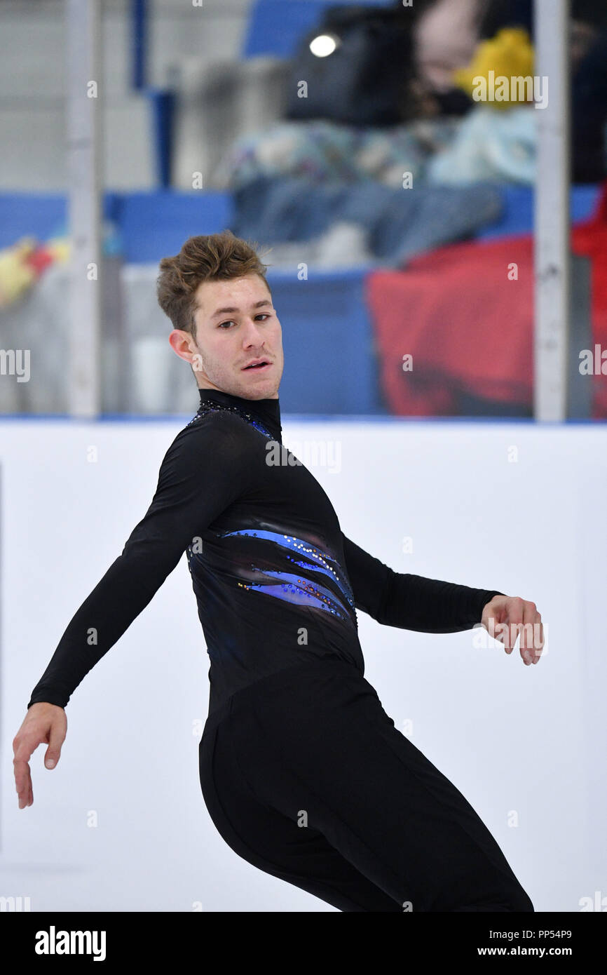 Jason Brown (USA), SEPTEMBER 21, 2018 - Figure Skating : 2018 Skate ...