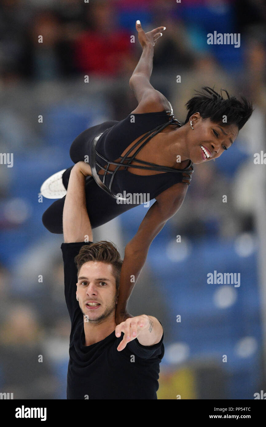 Vanessa James & Morgan Cipres (FRA), SEPTEMBER 21, 2018 - Figure ...
