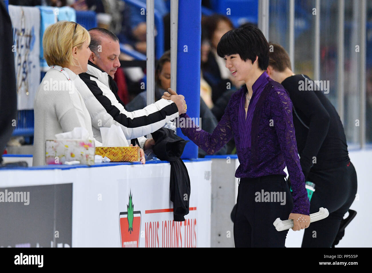 Toronto, Canada. Credit: MATSUO. 22nd Sep, 2018. (L-R) Tracy Wilson ...