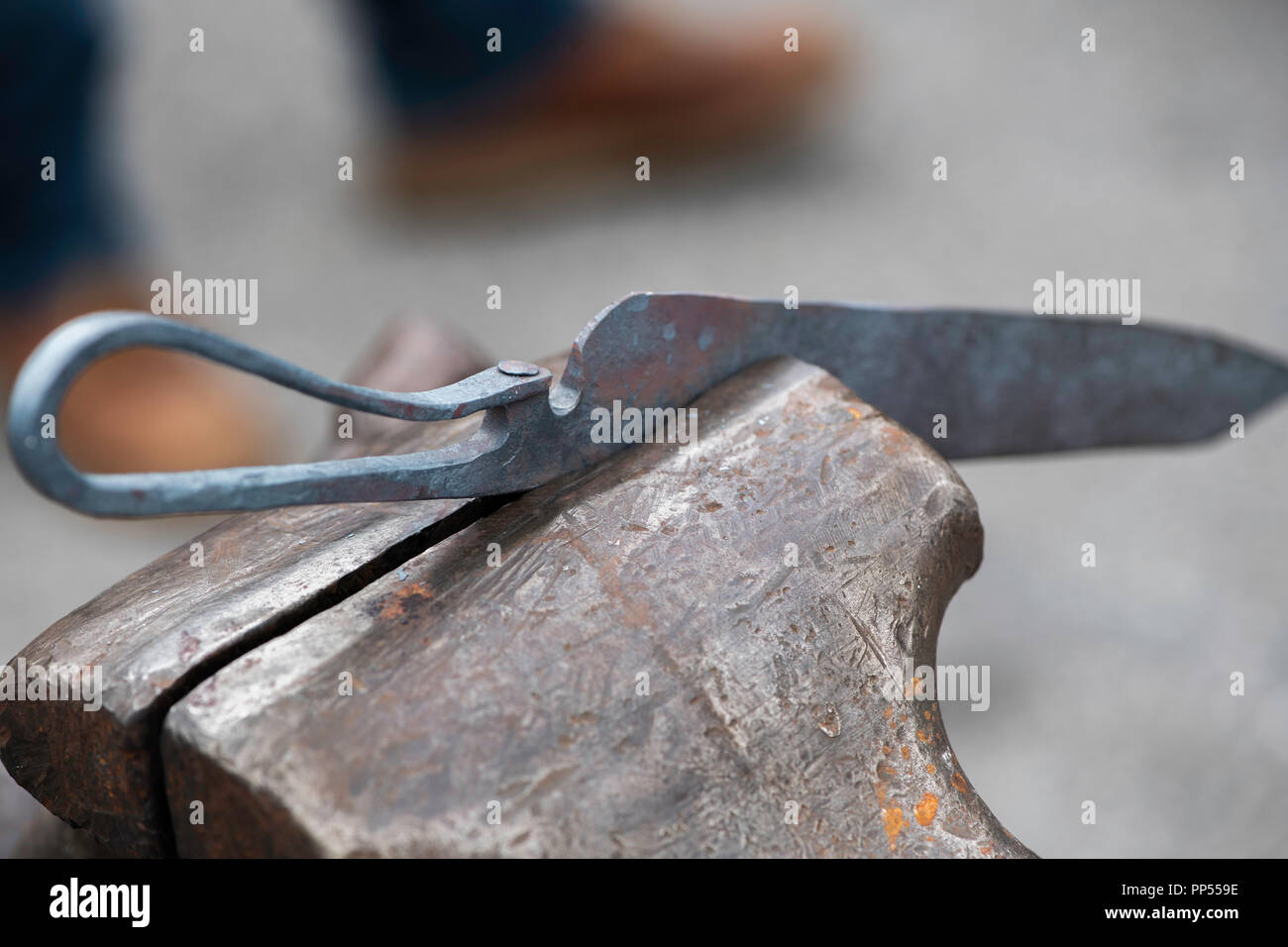 Blacksmithing techniques hi-res stock photography and images - Alamy