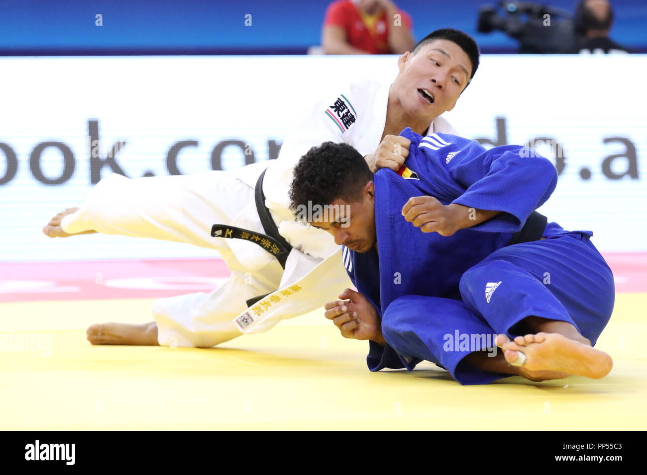 Baku, Azerbaijan. 23rd Sep, 2018. Sotaro Fujiwara (JPN), September 23, 2018 - Judo : World Judo ...