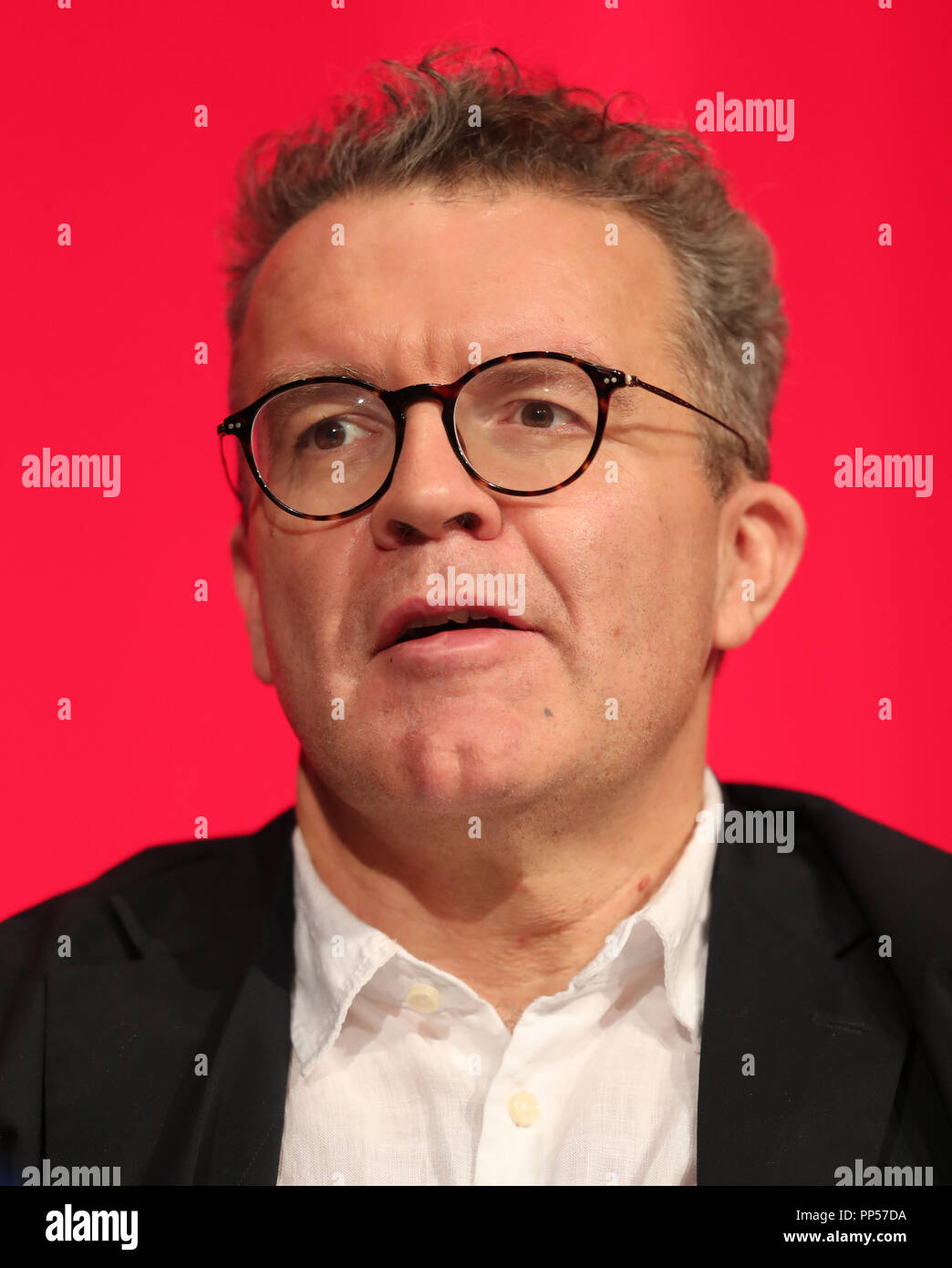 Liverpool, UK. 23rd Sept 2018. Tom Watson Mp Deputy Labour Party Leader ...