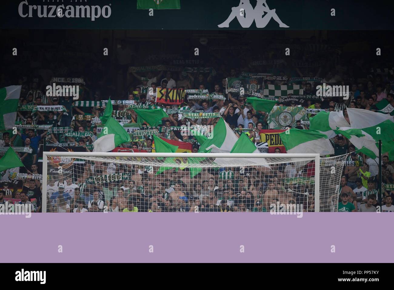 Real betis fans athletic hi-res stock photography and images - Alamy